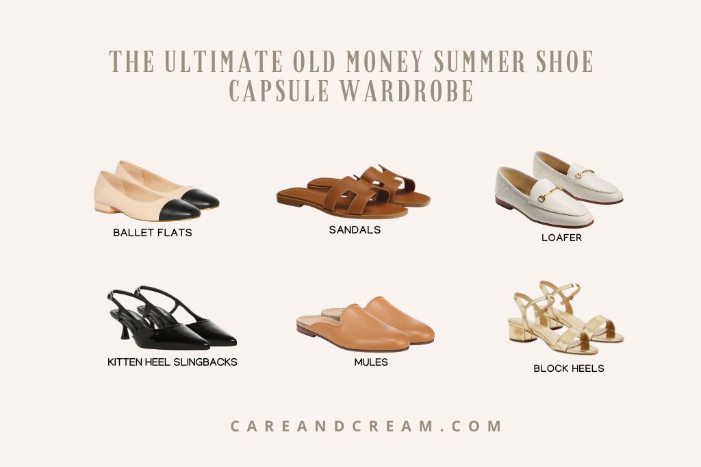 The Ultimate Old Money Summer Shoe Capsule Wardrobe